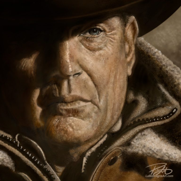 A Portrait of John Dutton - LaMontagne Art