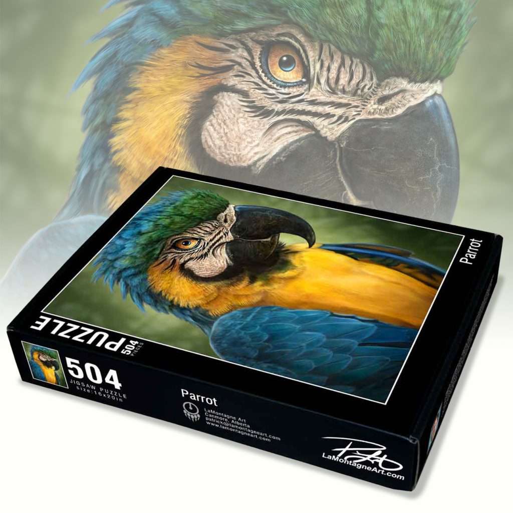 Parrot Puzzle - LaMontagne Art